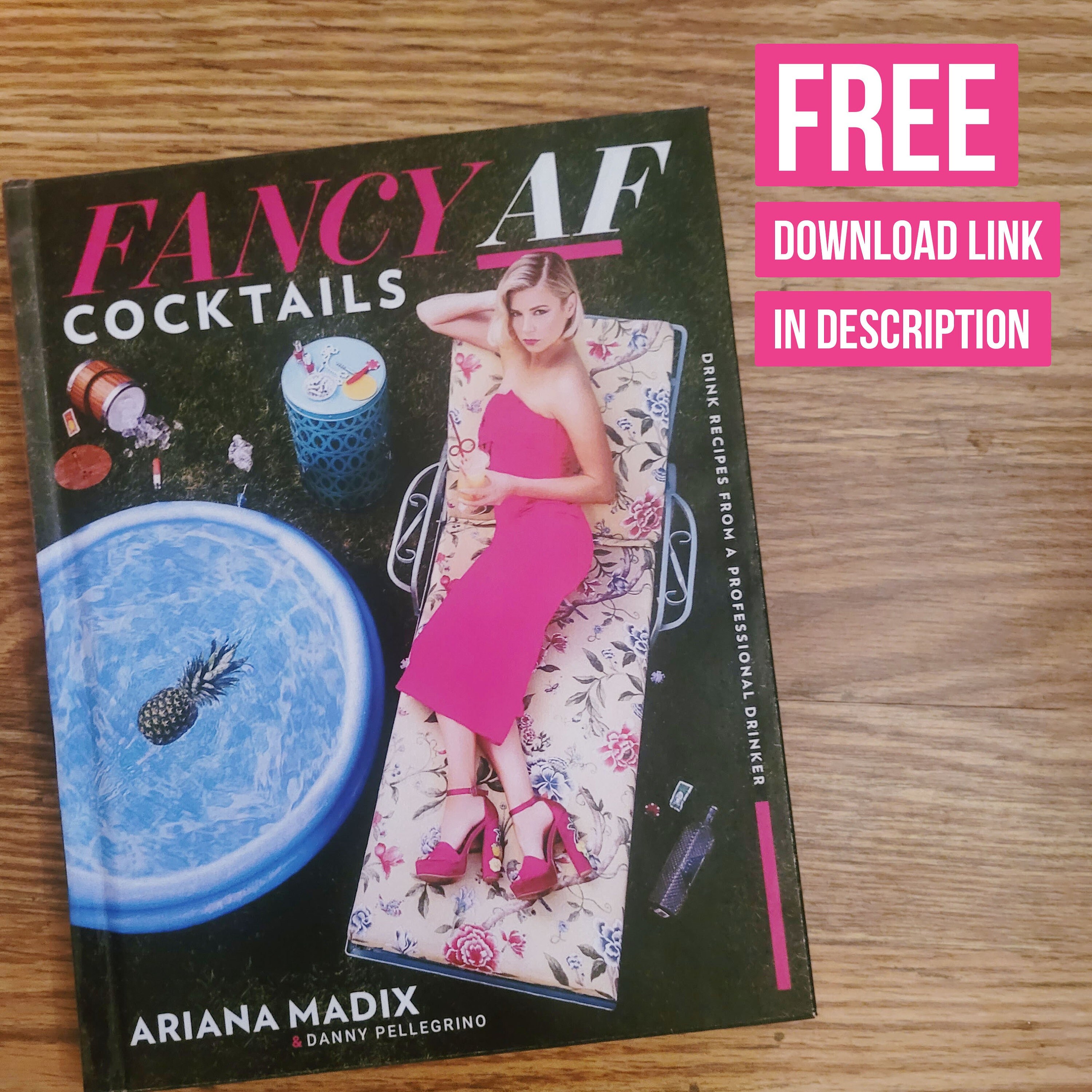 Fancy AF Cocktails Replacement Cover Printable DOWNLOAD INSTANTLY ...