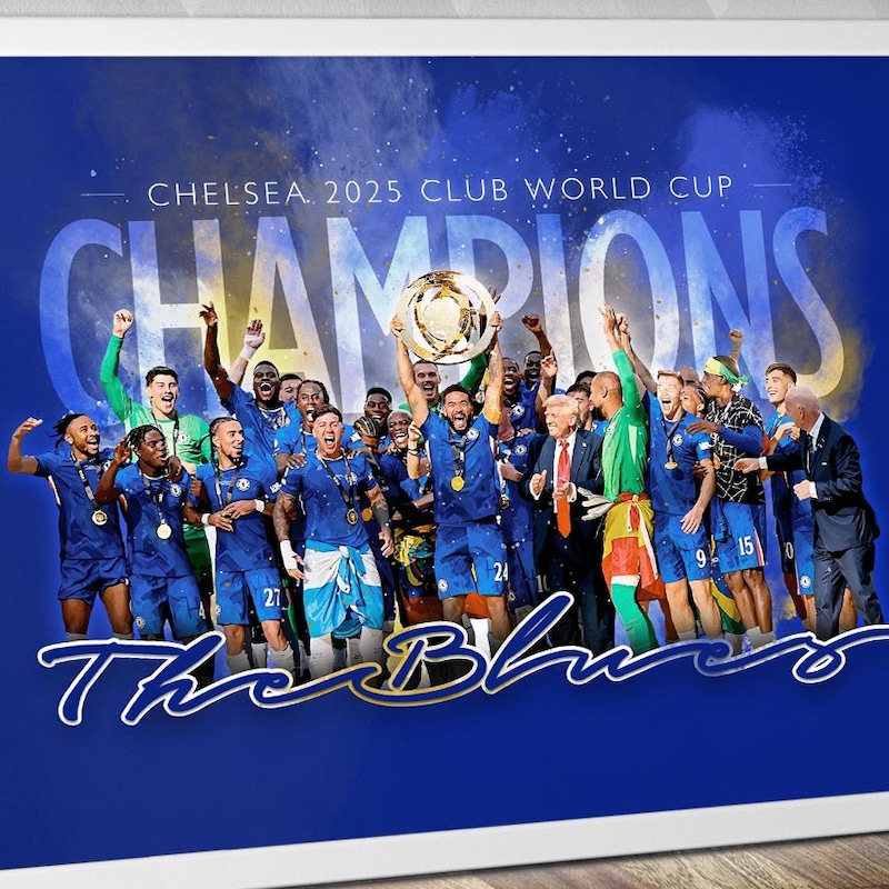 Chelsea Fc 2025 Poster - Etsy