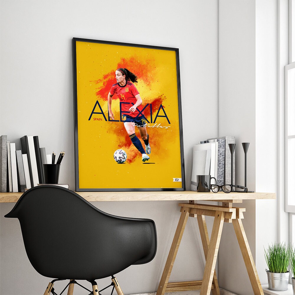 Alexia Putellas Póster, Barcelona Futbolista Española, Alexia Putellas ...