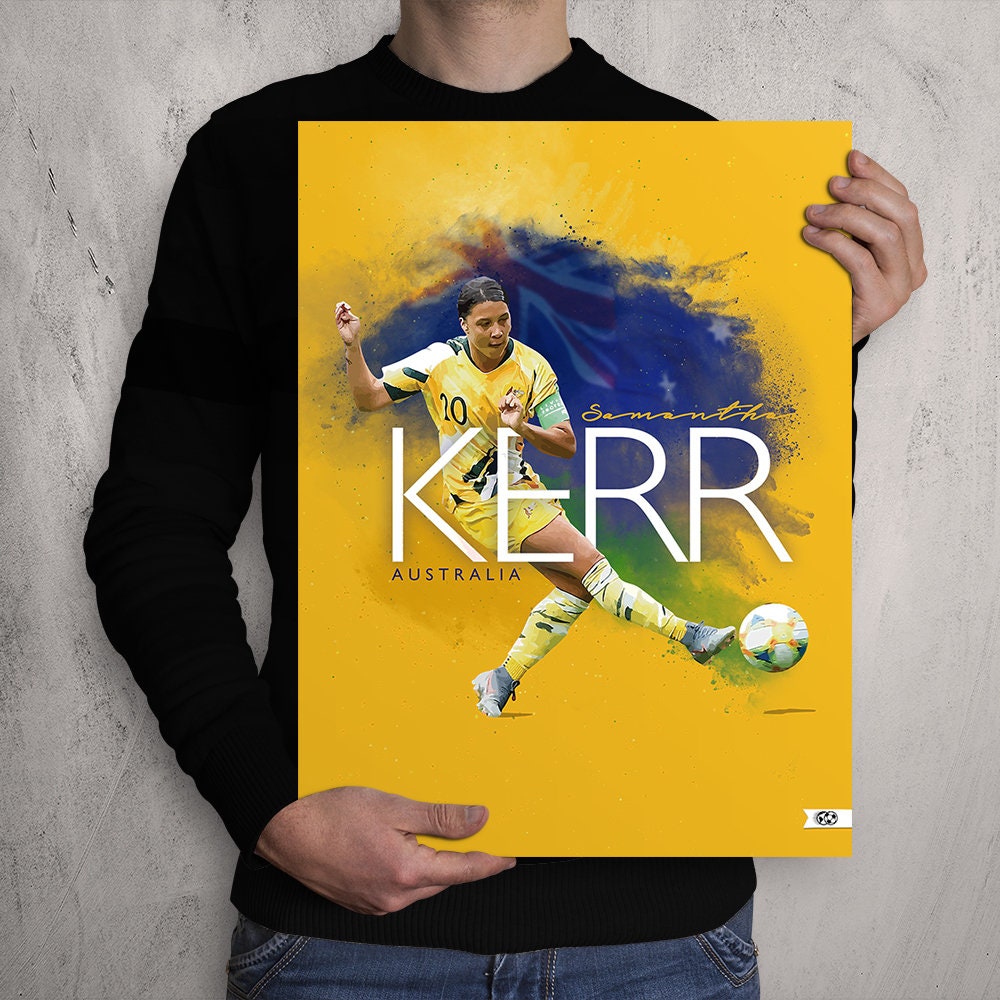 Samantha Kerr Australia National Team / Sam Kerr Print / Sam - Etsy