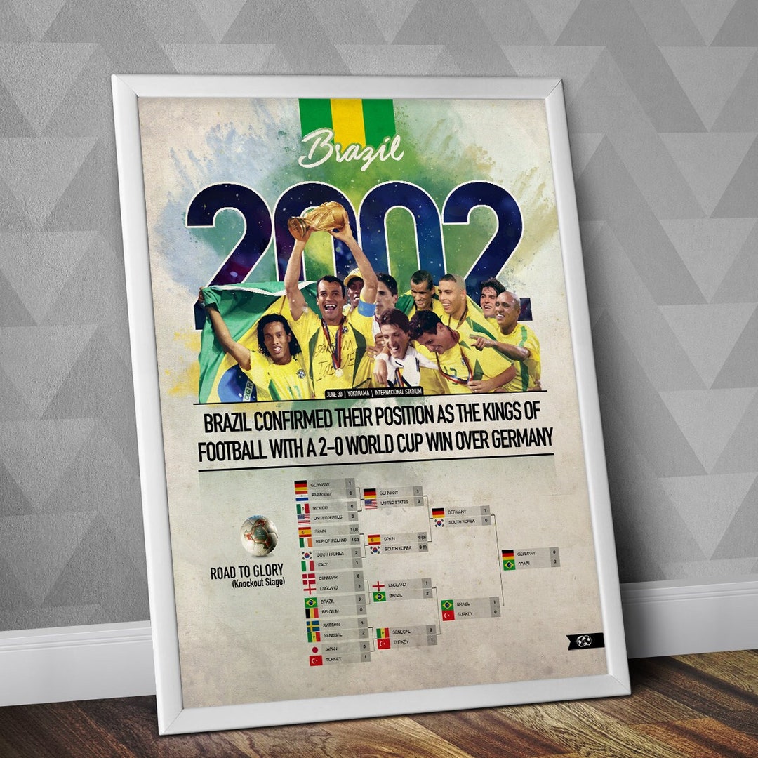 2002 World Cup Winners / Brazil National Team / Brazil 2002 / Brazil ...