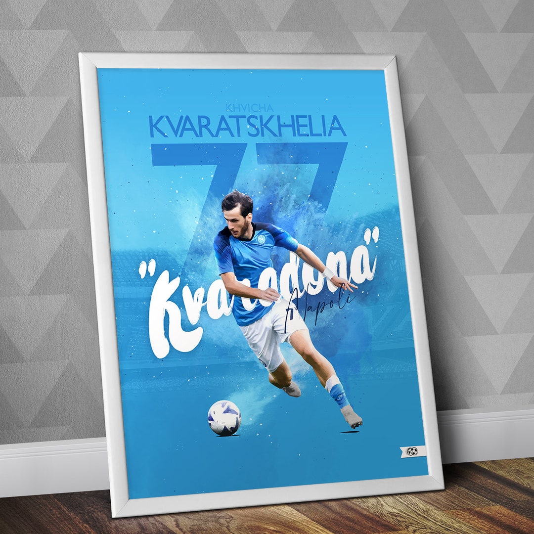 Khvicha Kvaratskhelia Napoli / Kvaradona / Kvara / Napoli ...