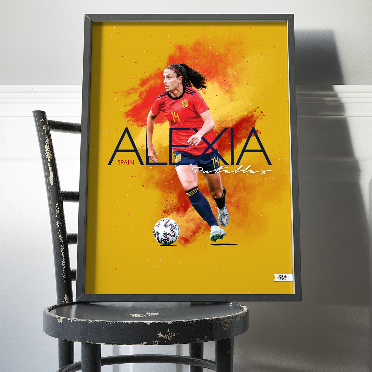 Alexia Putellas Póster, Barcelona Futbolista Española, Alexia Putellas ...