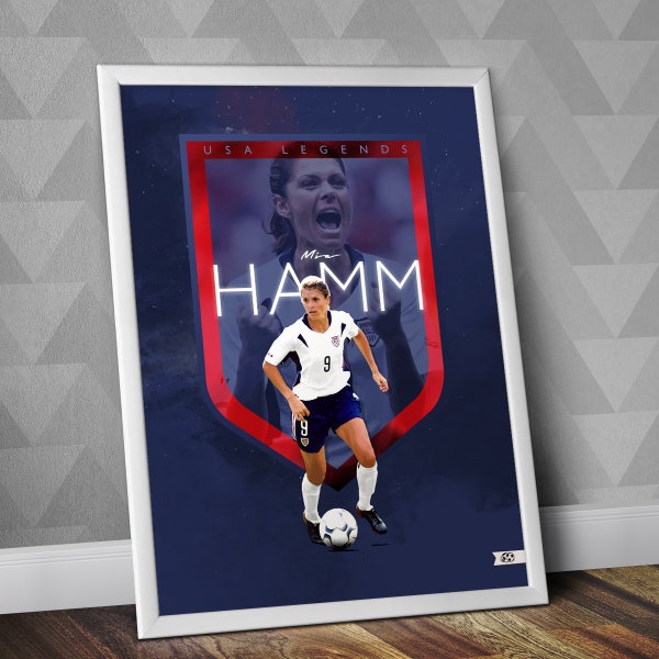 Mia Hamm - Etsy