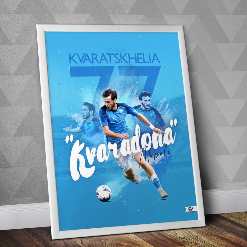 Khvicha Kvaratskhelia Napoli / Kvaradona / Kvara / Napoli / - Etsy