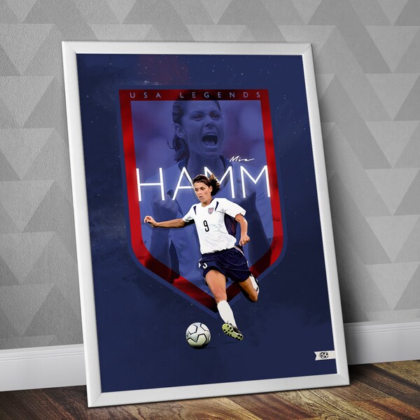 Mia Hamm - Etsy