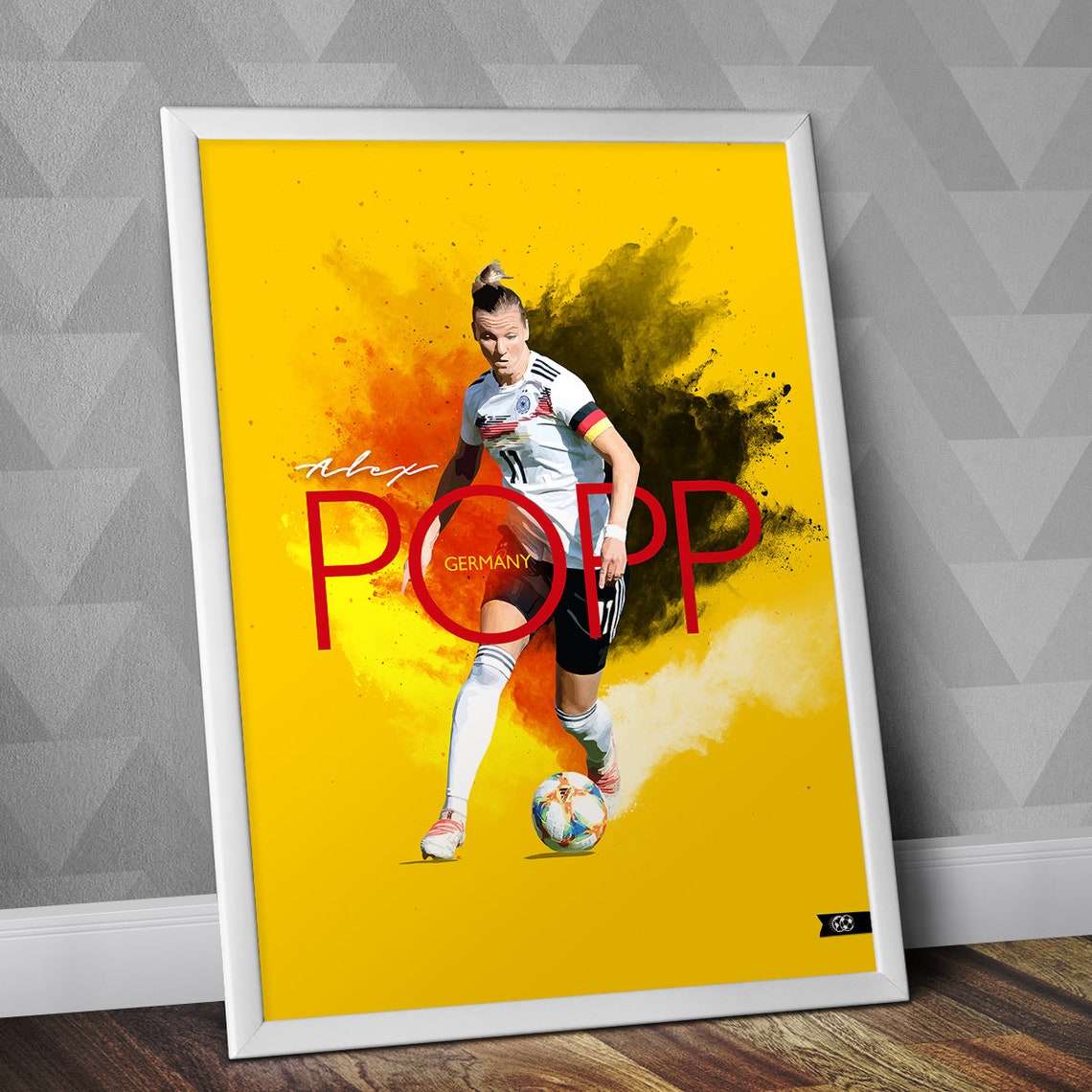 Alex Popp Germany National Team / Alex Popp Print / Germany - Etsy