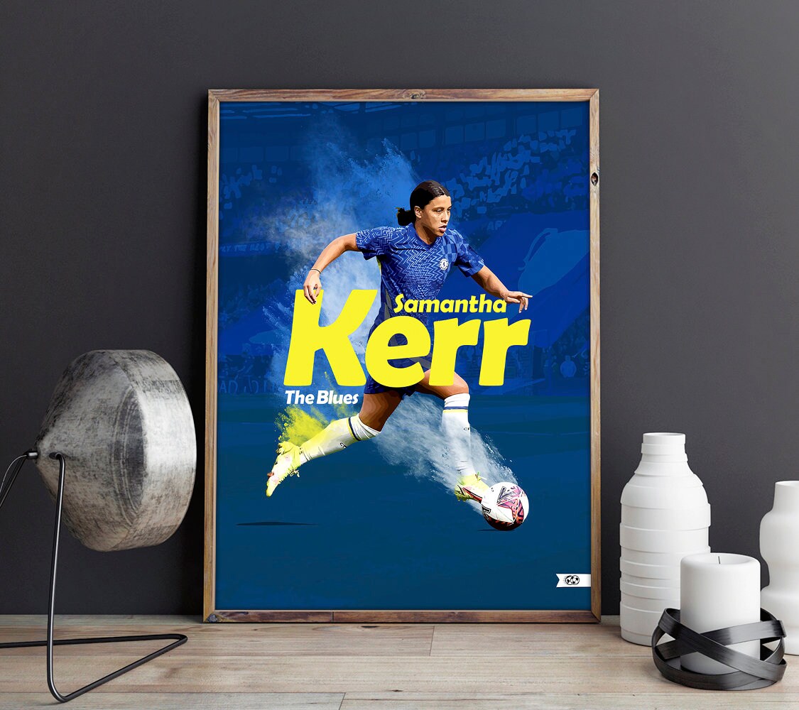 Samantha Kerr Chelsea FC / Sam Kerr Print / Sam Kerr Poster - Etsy UK