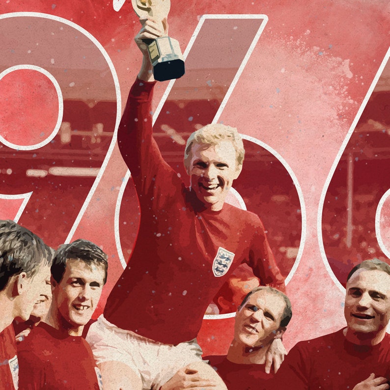 1966 World Cup Winners / England National Team / England 1966 - Etsy