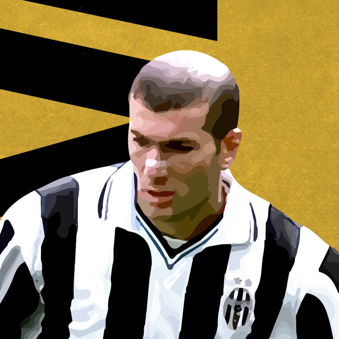 Zinedine Zidane Juventus Lengend / Zidane Poster / Zidane - Etsy