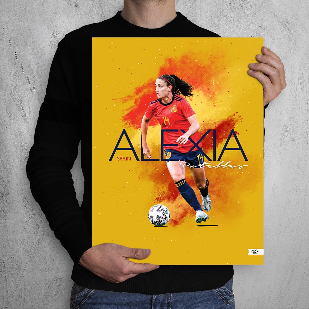 Alexia Putellas Póster, Barcelona Futbolista Española, Alexia Putellas ...