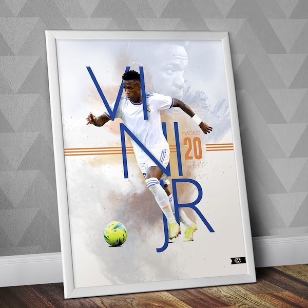 Vinicius Júnior Poster - Etsy