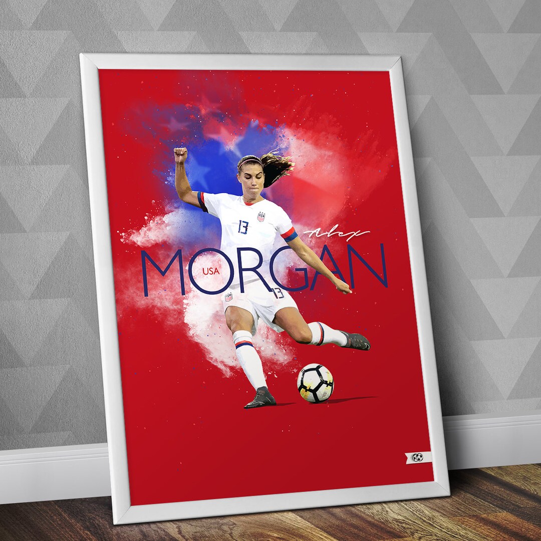 Alex Morgan Seleção Dos EUA / Alex Morgan Print / EUA / Alex Morgan ...