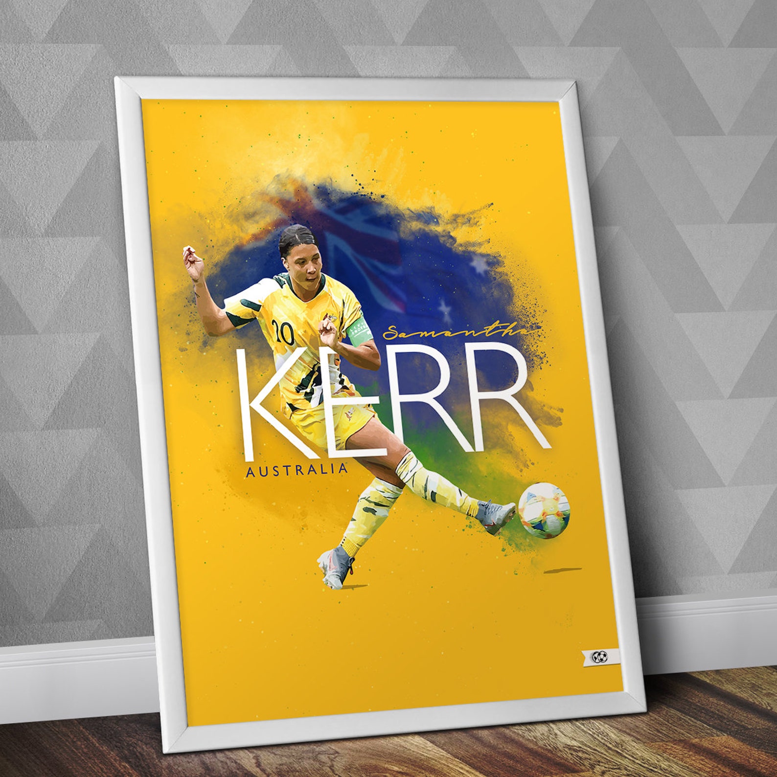 Samantha Kerr Australia National Team / Sam Kerr Print / Sam - Etsy