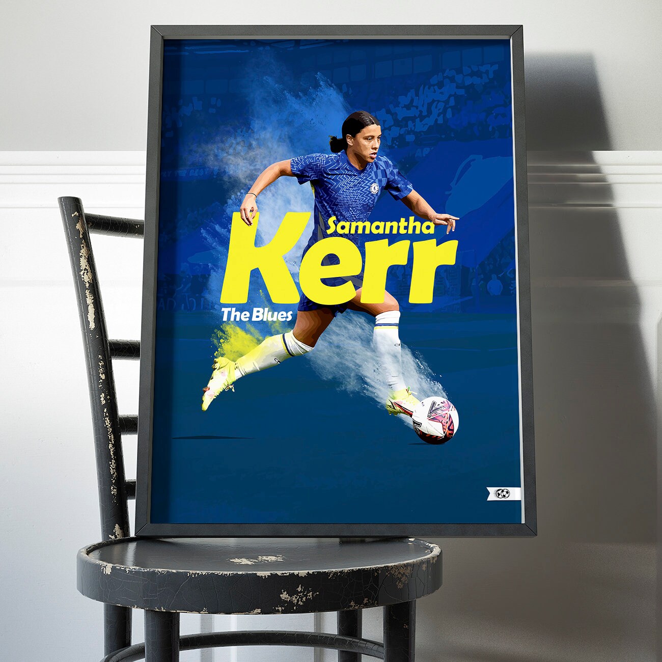 Samantha Kerr Chelsea FC / Sam Kerr Print / Sam Kerr Poster - Etsy ...