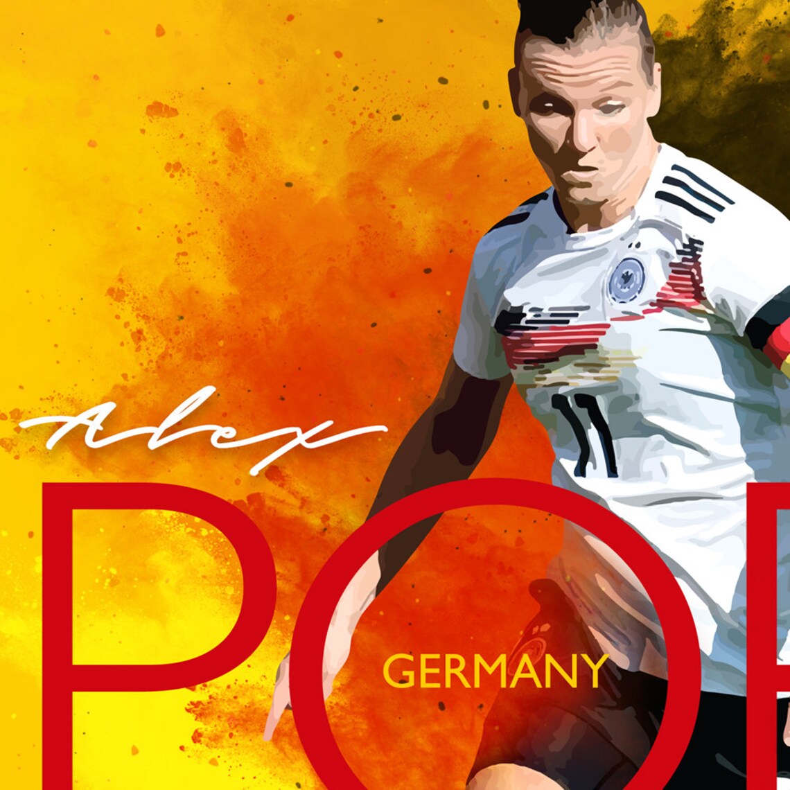 Alex Popp Germany National Team / Alex Popp Print / Germany - Etsy