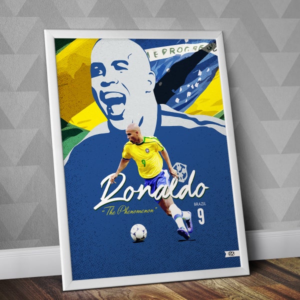 R9 Ronaldo Print - Etsy