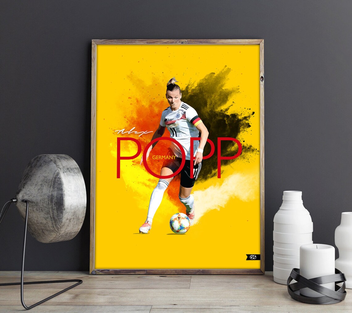 Alex Popp Germany National Team / Alex Popp Print / Germany - Etsy