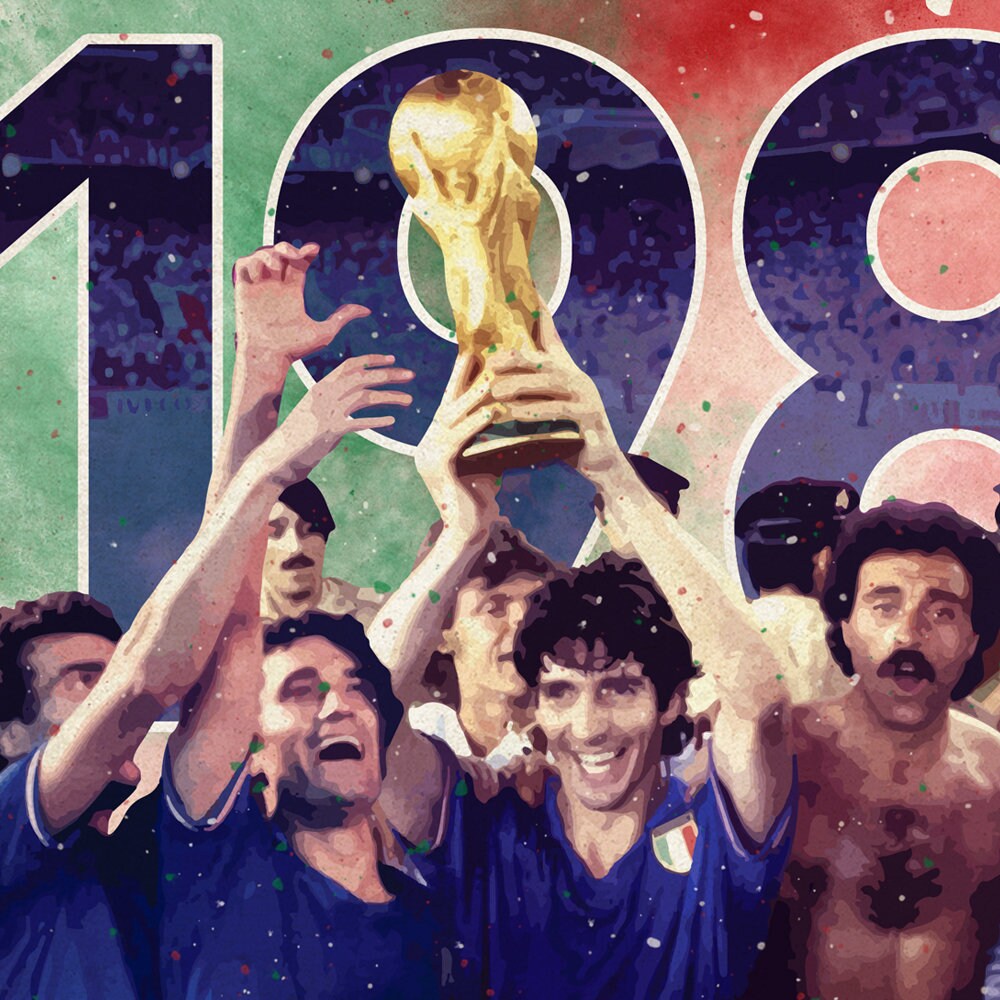 1982 World Cup Winners / Italy National Team / Italy 1982 / | Etsy