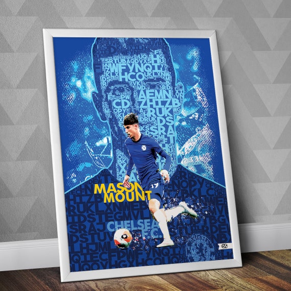 Art & Collectibles Mason Mount Chelsea Poster Photo Art Print Chelsea ...