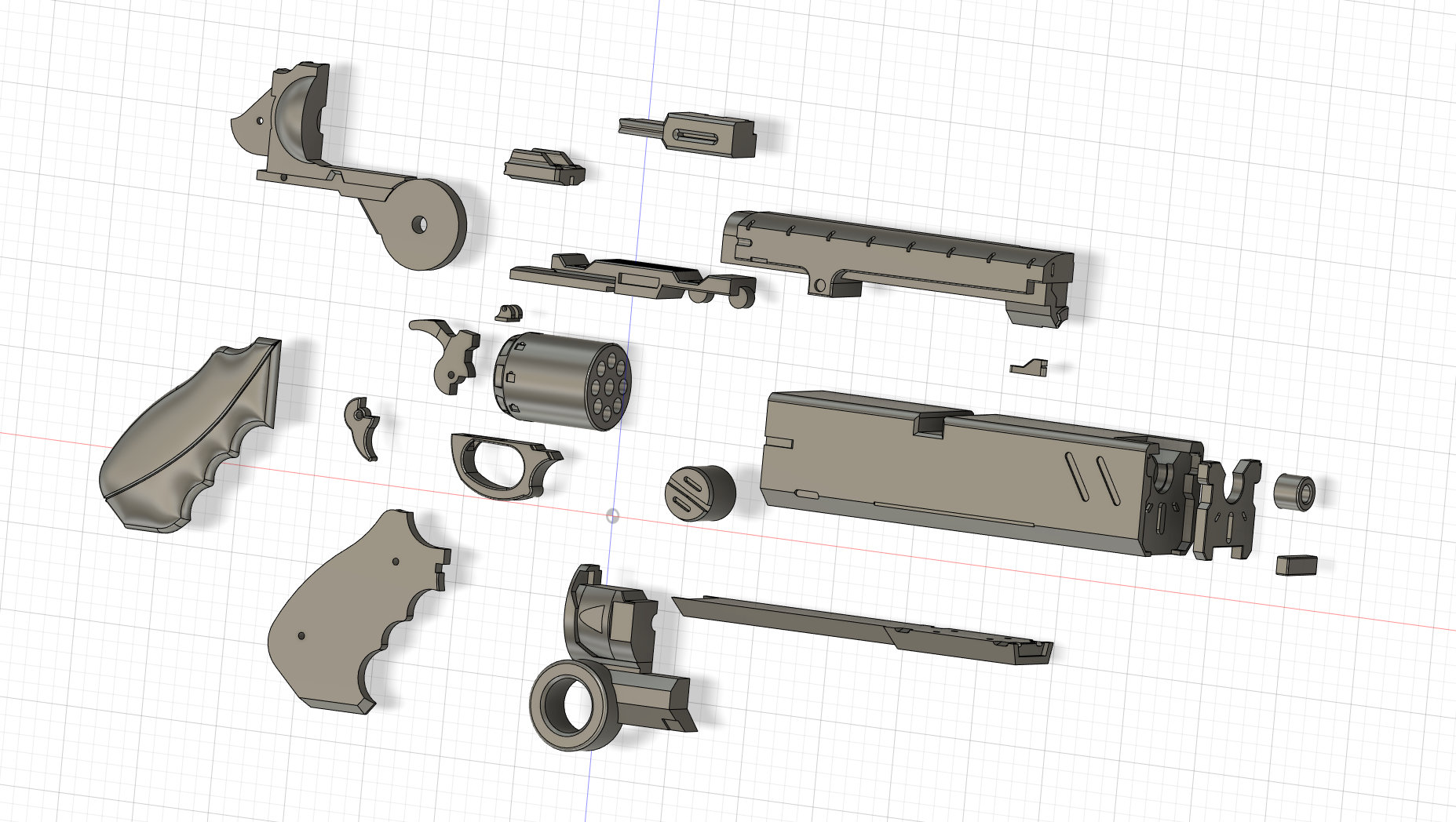 Vash's Revolver Replica From Trigun Stampede, 3D Printable Files, Not ...