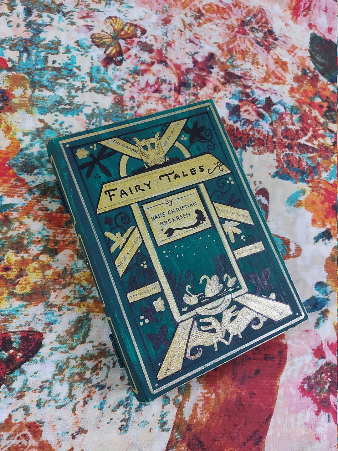 Fairy Tales Book Shaped Box Hans Christian Andersen - Etsy