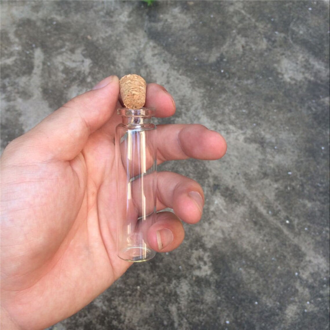 100pcs 22x80x12.5mm 20ml Mini Clear Glass Bottles with Corks | Etsy