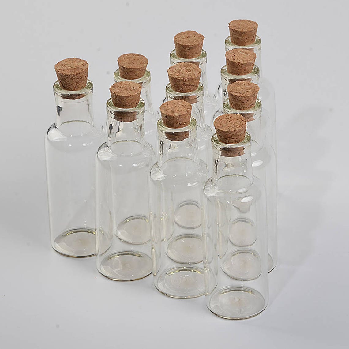 35ml Clear Transparent Glass Wishing Bottles With Cork For | Etsy