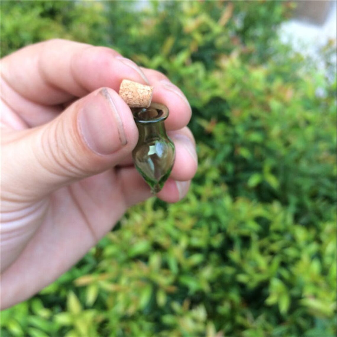 Mix 7 Colors Mini Glass Bottles Chili Shape Cute Bottles With - Etsy