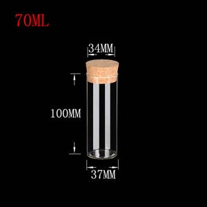 Empty 70ml 110ml 150ml Glass Bottles Vials Jars Test Tube With | Etsy