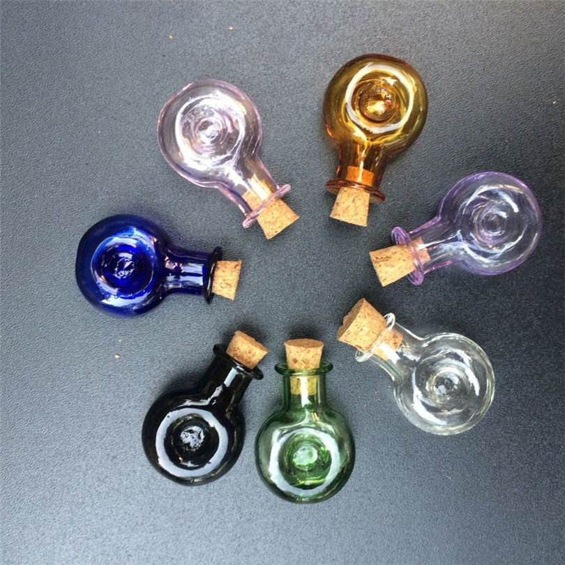 Mini Glass Flask Bottles XO Jars With Cork Little Bottles - Etsy