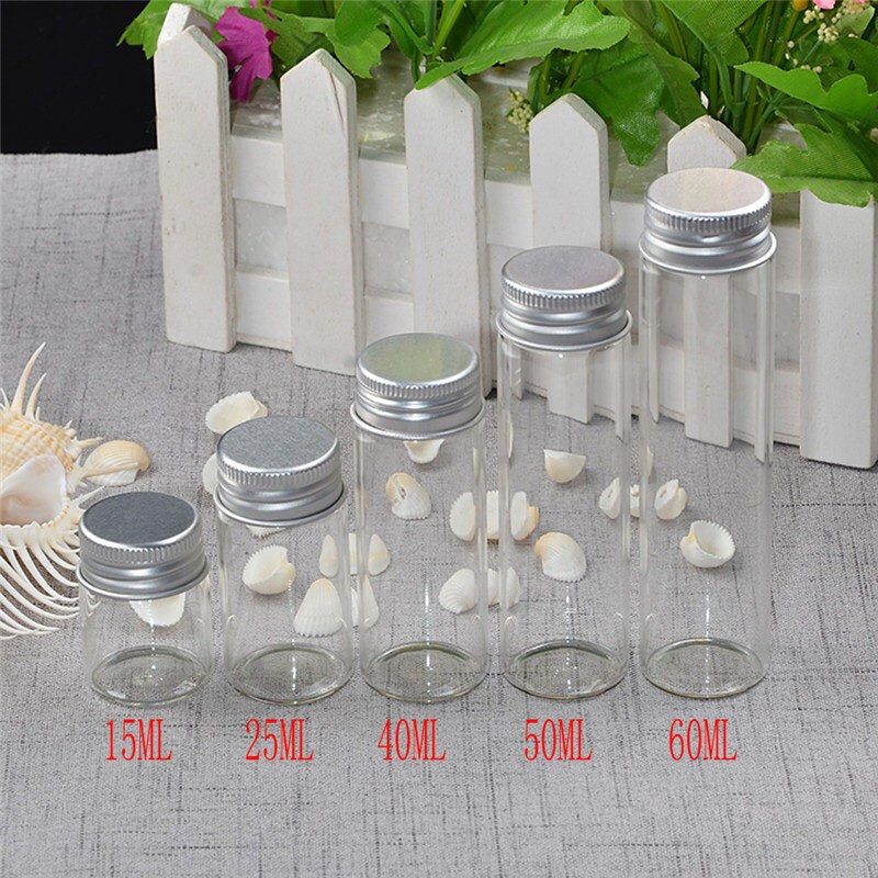 50pcs 15ml 25ml 40ml 50ml 60ml Glass Bottles Decoration Crafts - Etsy Canada