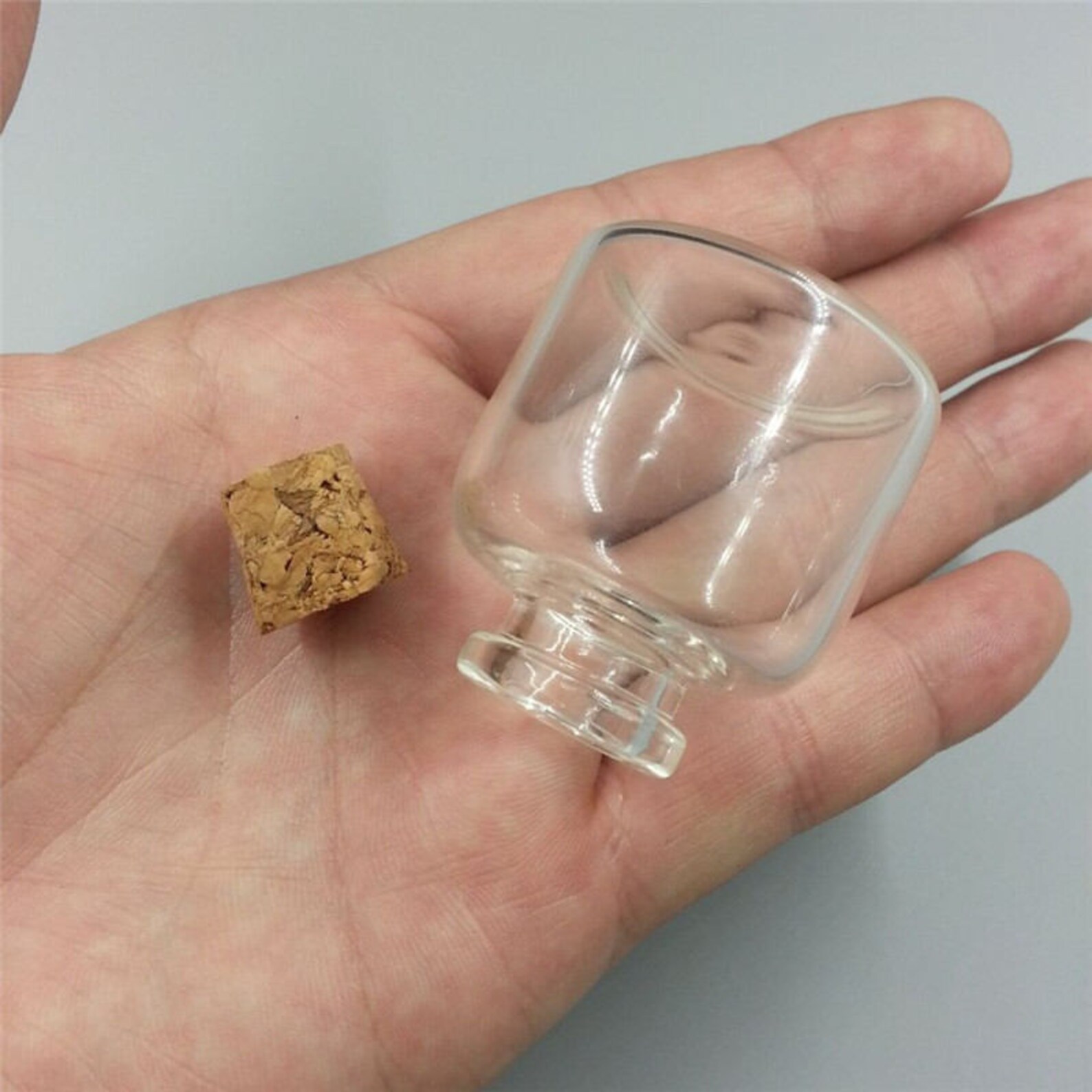 12pcs Factory Wholesale Very Cute Glass Vials 20ml Glass - Etsy