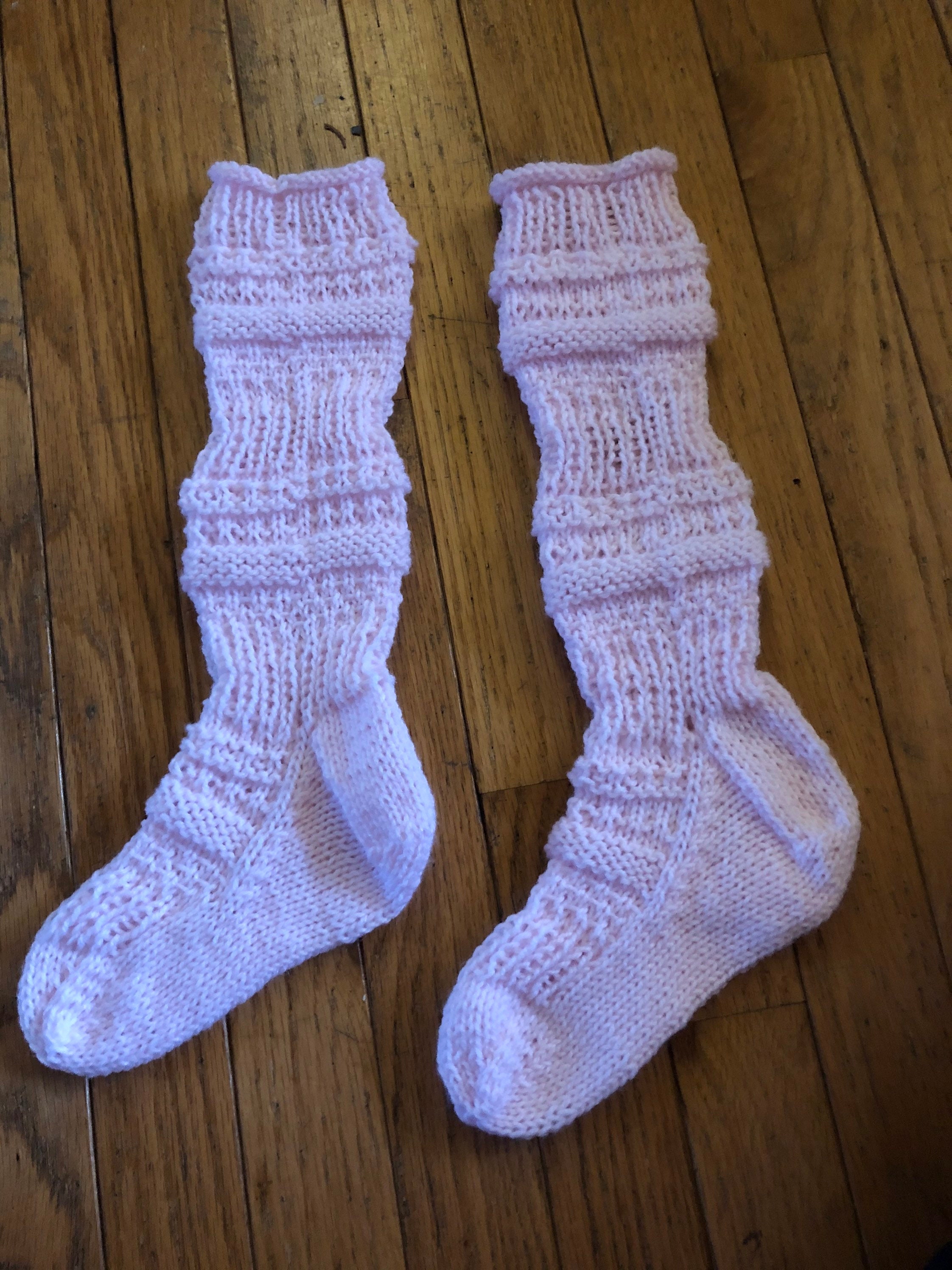 Hand knit thick socks - Etsy.de