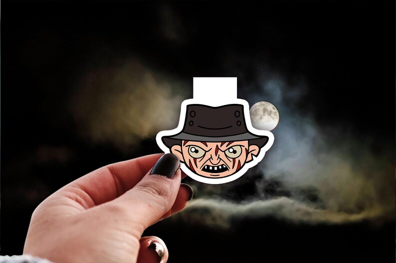 Fred Horror Character Magnetic Bookmark Horror Chibi Faces Magnetic ...