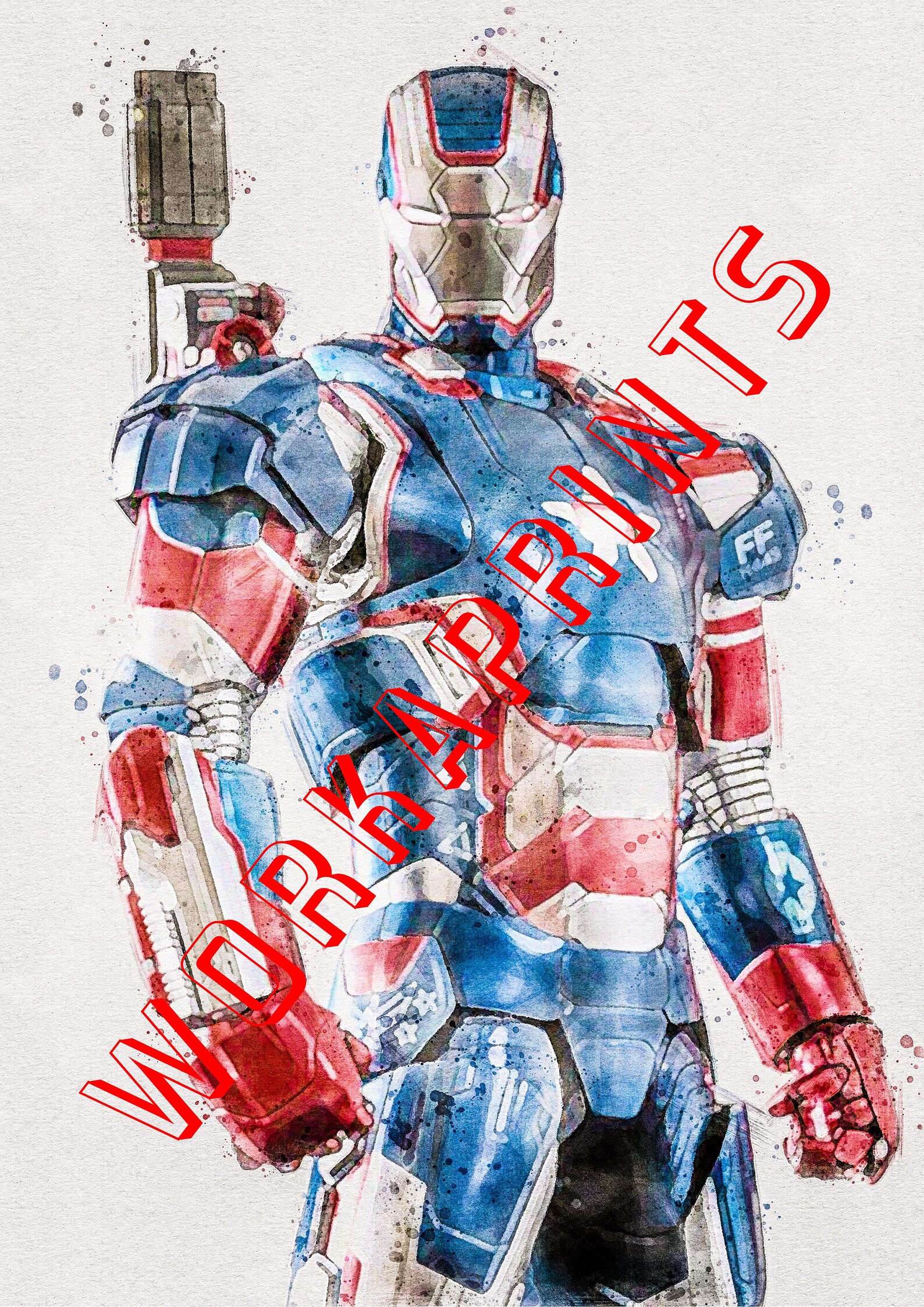 Iron Man PRINTABLE Poster Set of 3 Room Decor, Wall Art Poster ...