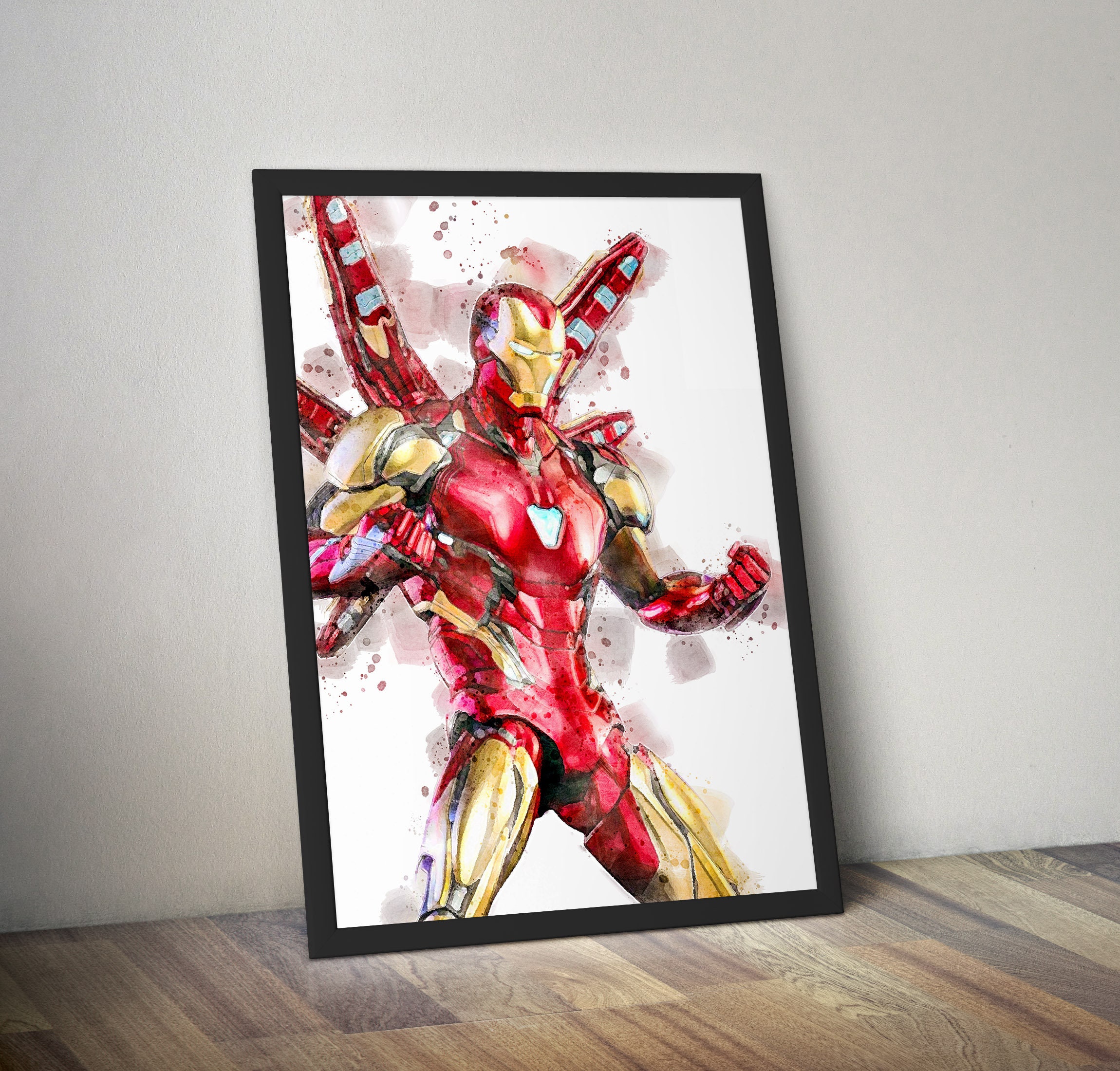 Iron Man PRINTABLE Poster Set of 5 Room Decor Wall Art Poster - Etsy