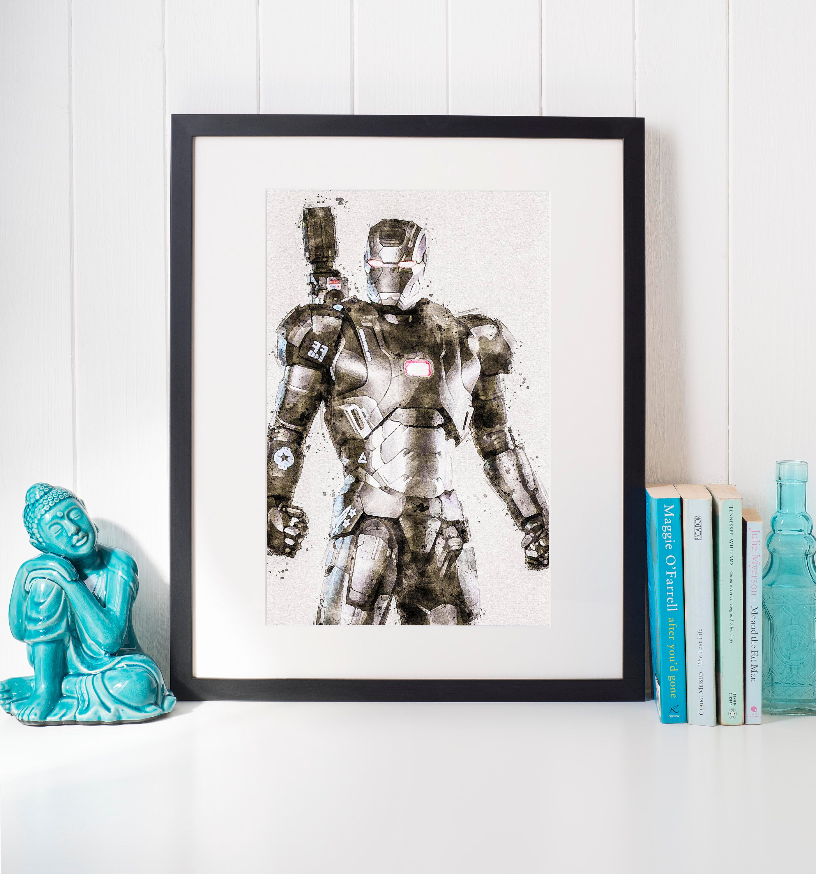 Iron Man PRINTABLE Poster Set of 3 Room Decor, Wall Art Poster ...