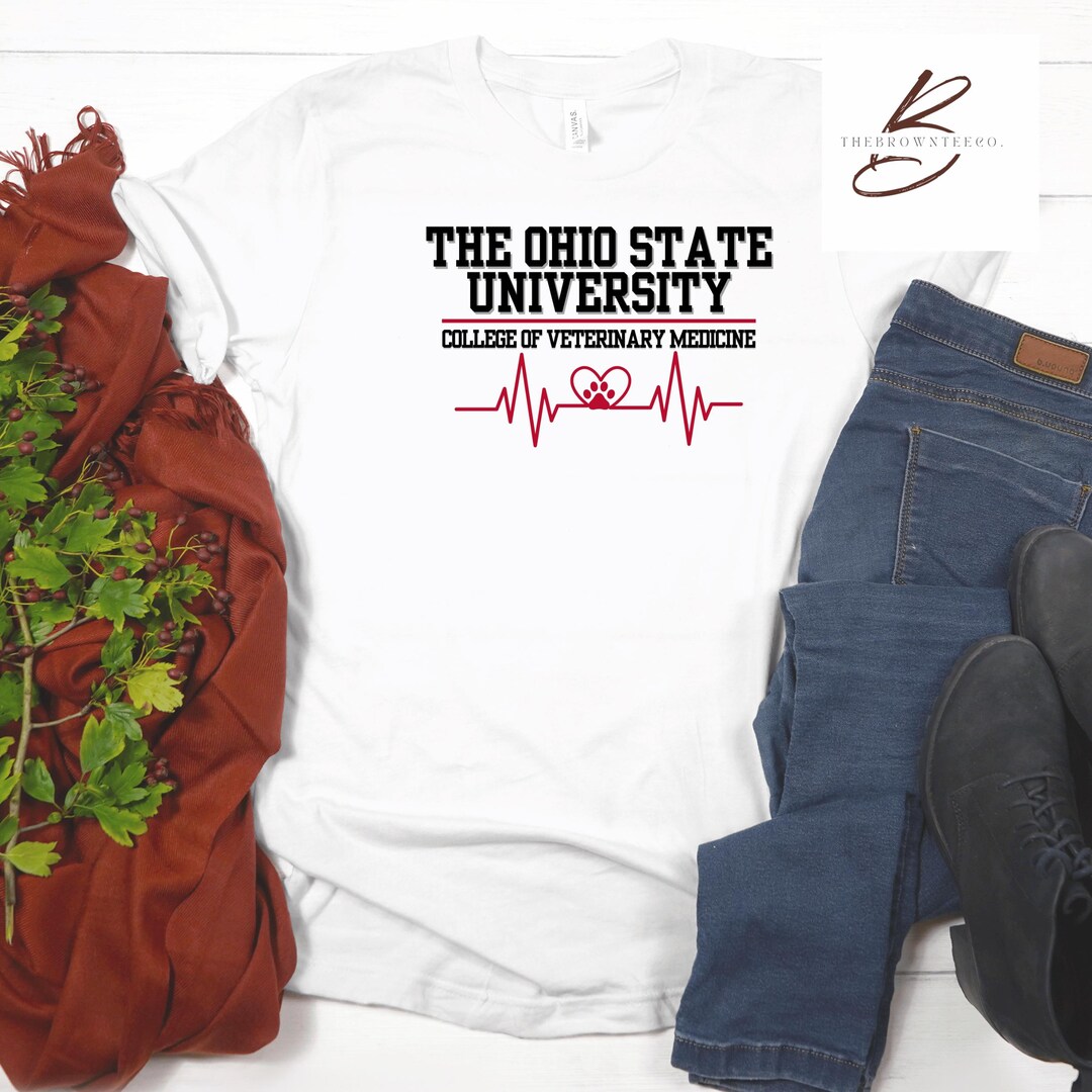Ohio State University College of Veterinary Medicine T-shirt, Vet ...