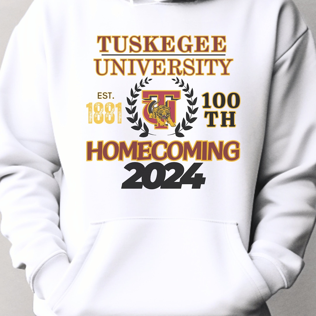 Tuskegee University 100th Anniversary Homecoming Hoodie, Sweatshirt, Gift for Alumni, College ...