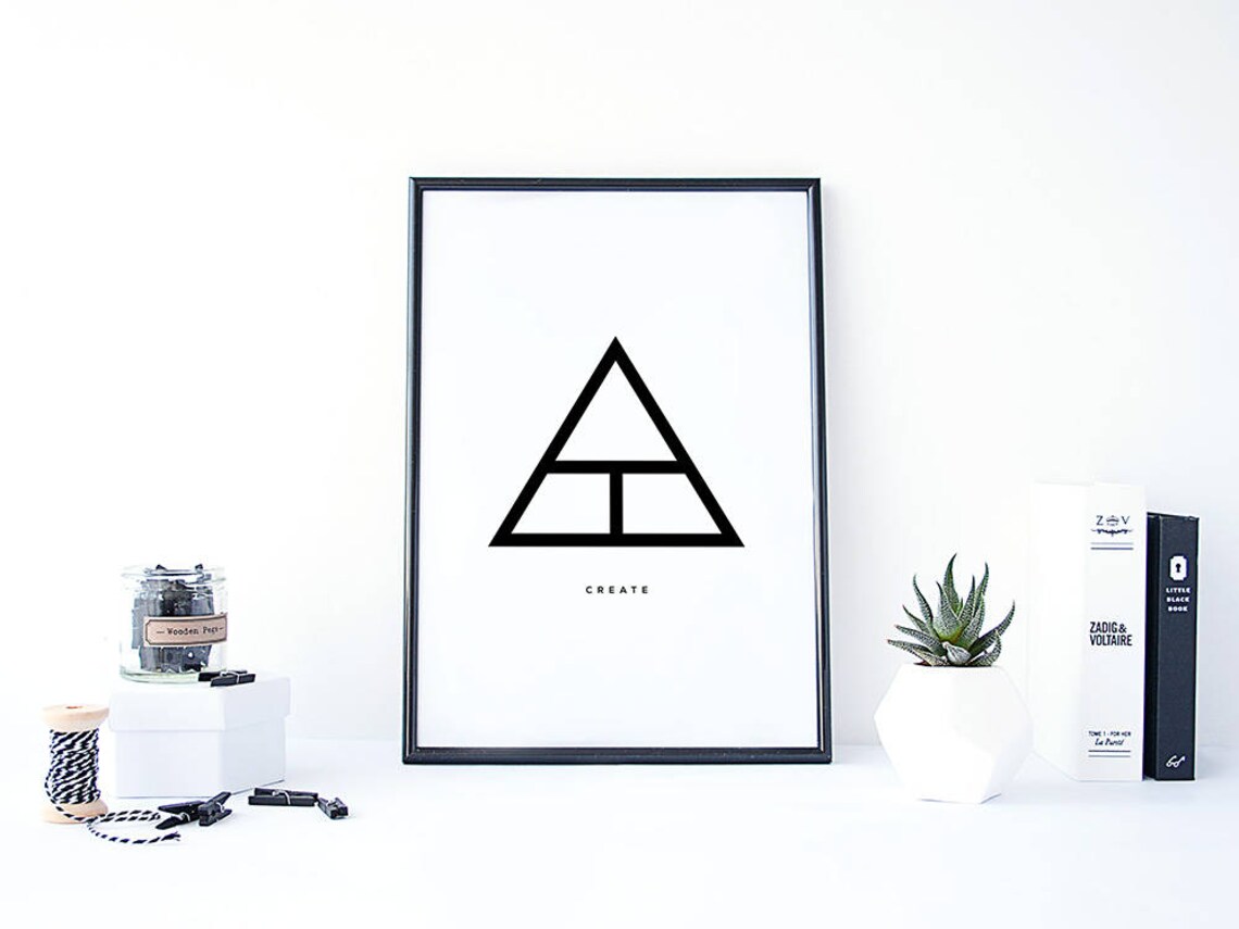 Glyph Art Digital Print Geometric Art Glyph Abstract Art - Etsy Singapore
