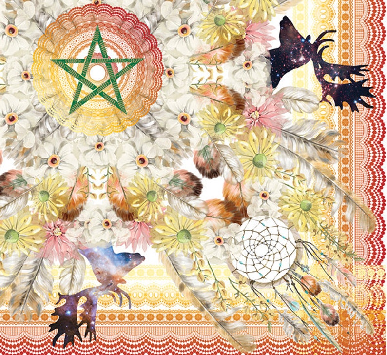 Silk Altar Cloth Mabon Altar Cloth Pagan Wheel of the Year - Etsy UK