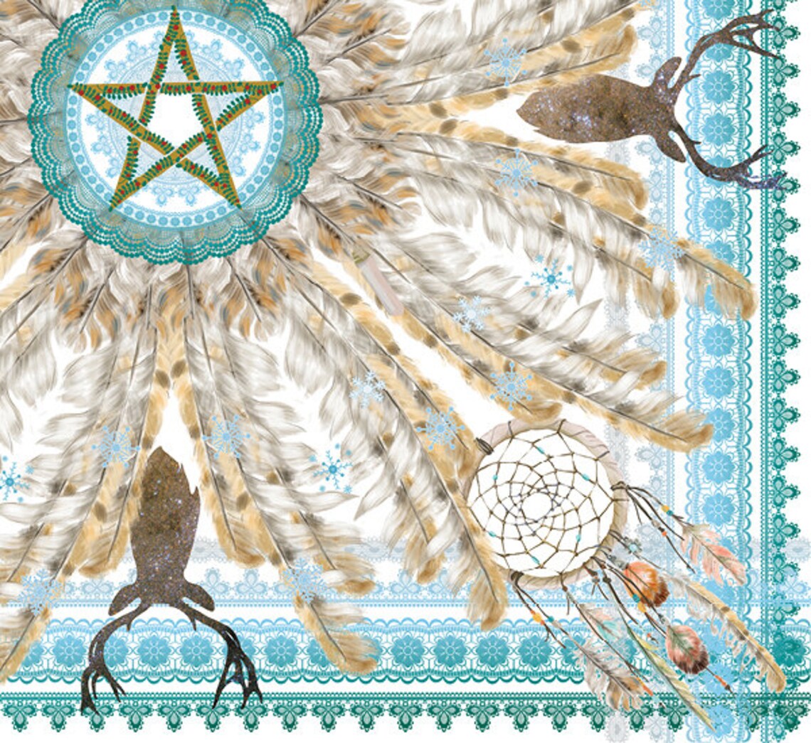 Silk Altar Cloth Yule Altar Cloth Pagan Wheel of the Year - Etsy UK