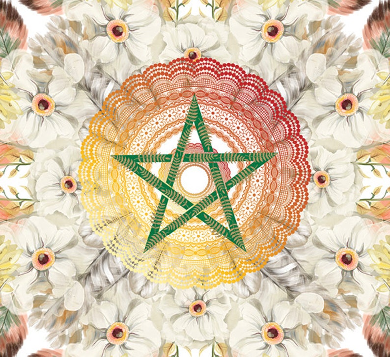 Silk Altar Cloth Mabon Altar Cloth Pagan Wheel of the Year - Etsy UK