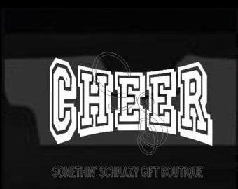 Cheer decals | Etsy