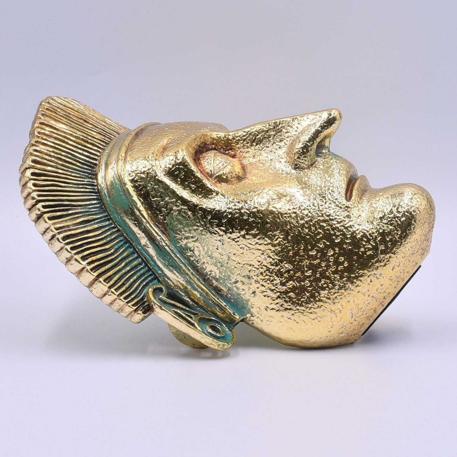 Francisco De Orellana Golden Death Mask Idol Indiana Jones - Etsy