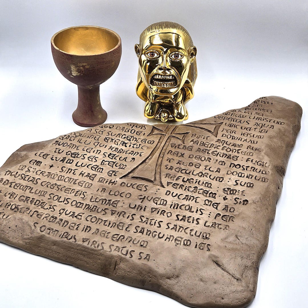 Indiana Jones Holy GRAIL TABLET Template Replica Prop. Not 3D Printed ...