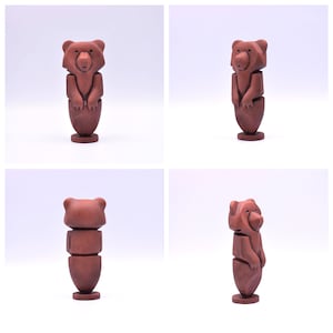 Brother Bear Totem Prop Replica Perfect for Decoration. Handmade. - Etsy