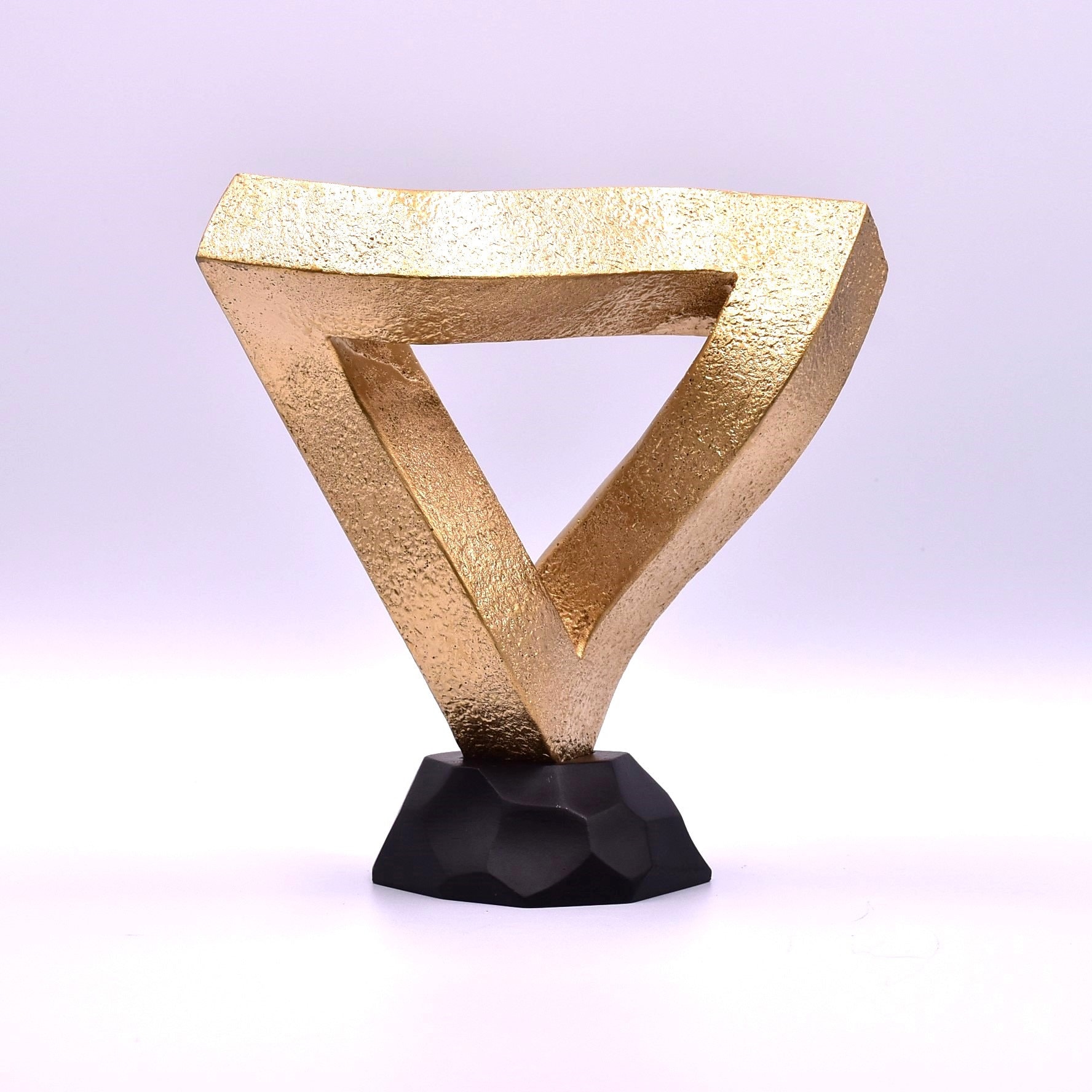 Penrose Triangle Sculpture PENROSE Triangle Optical Illusion Sculpture