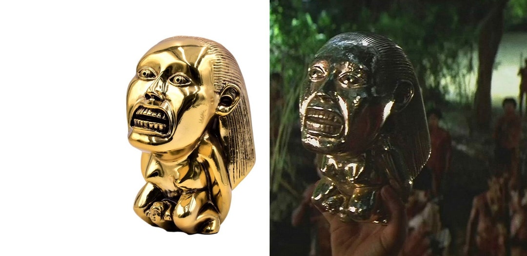 BELLOQ Edition Indiana Jones Golden Fertility Idol 1:1 Gold-plated ...